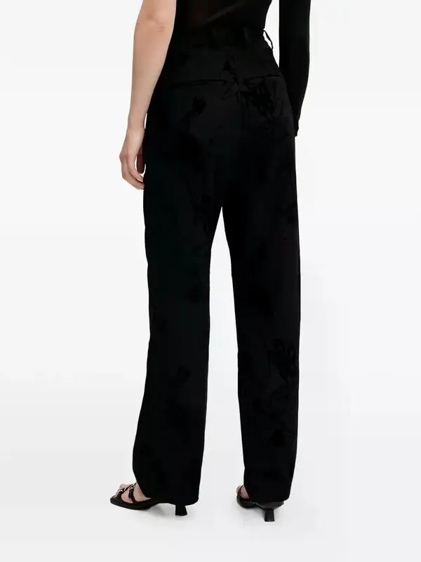 Desigual Floral Print Trousers
