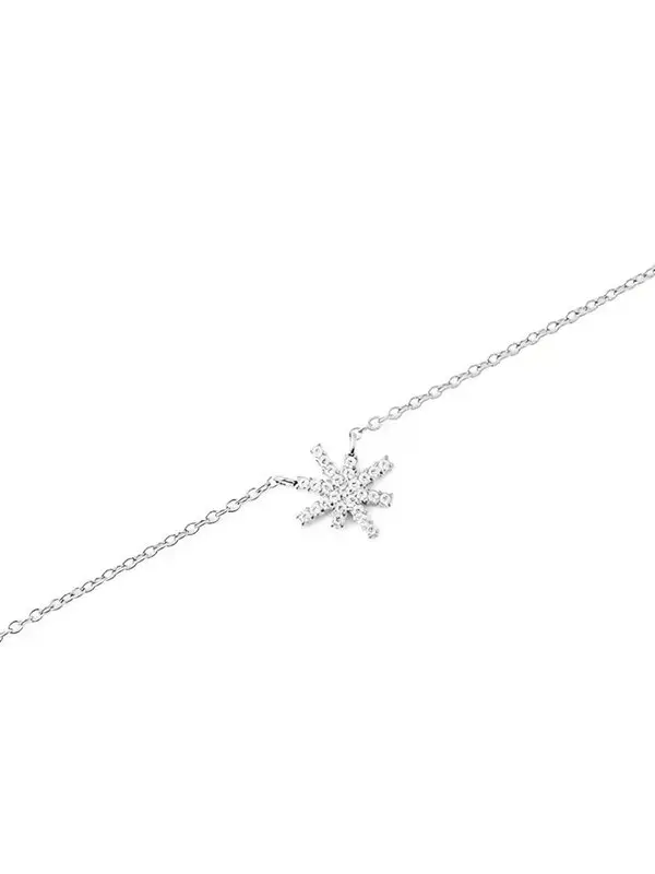 DANIEL WELLINGTON Snowflake Pendant Necklace