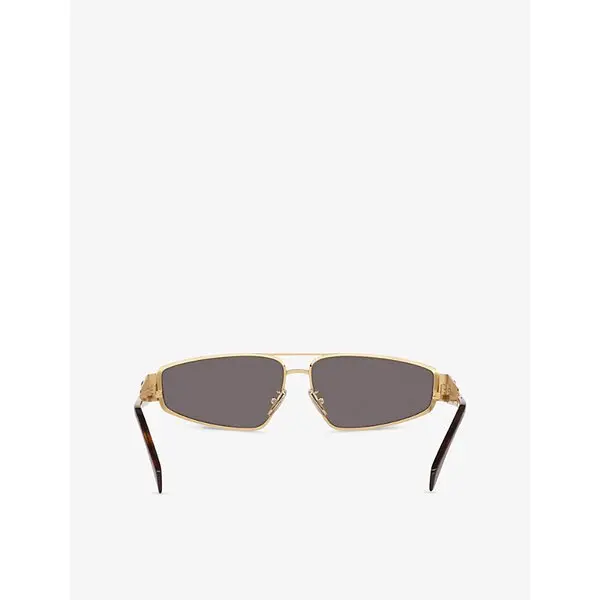 Celine Square-frame Metal Sunglasses