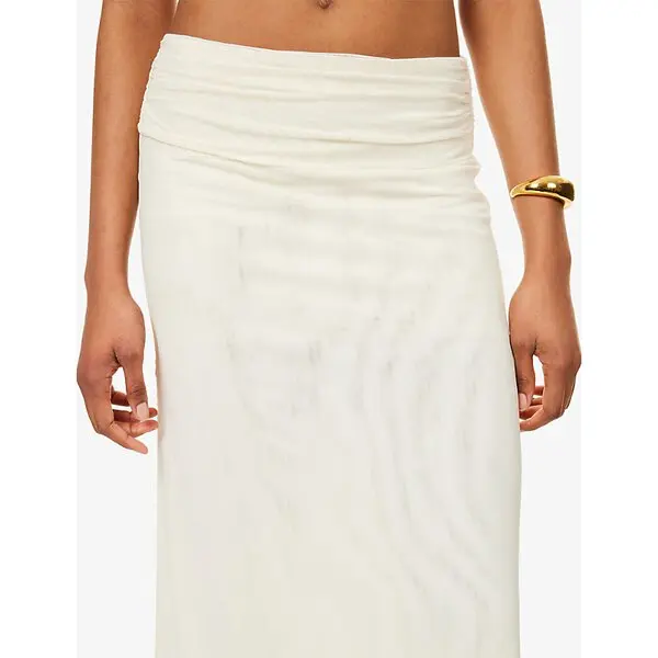 Bec & Bridge Mesh Maxi Skirt