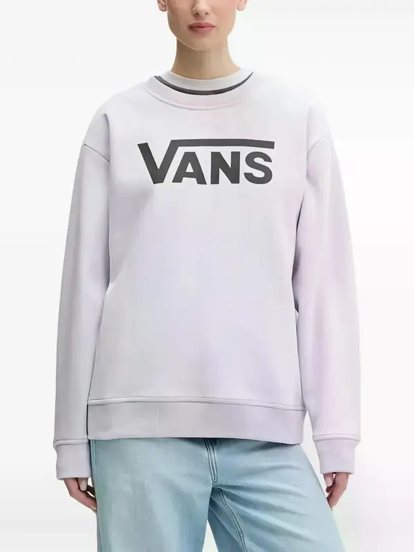 VANS V Logo-print Sweatshirt
