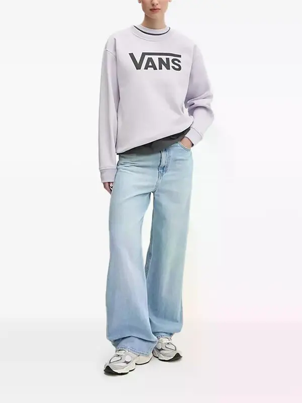 VANS V Logo-print Sweatshirt