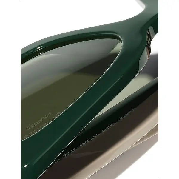 Chanel Ch5563b Square-frame Sunglasses - Green