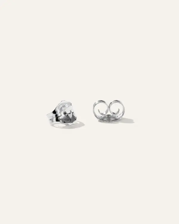 Quince 14k Gold Lab Grown Diamond Martini Studs 2ctw - White Gold