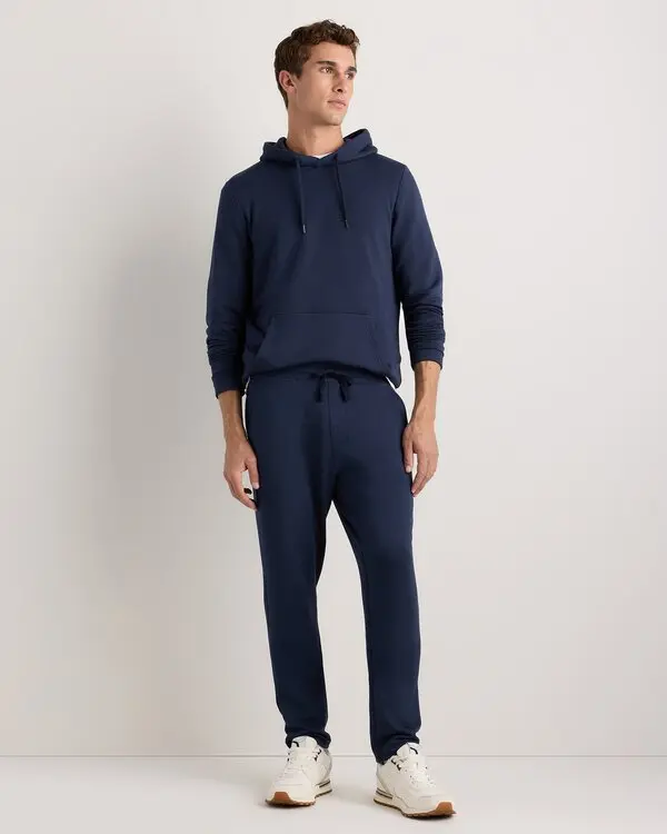Quince Supersoft Fleece Joggers - Navy