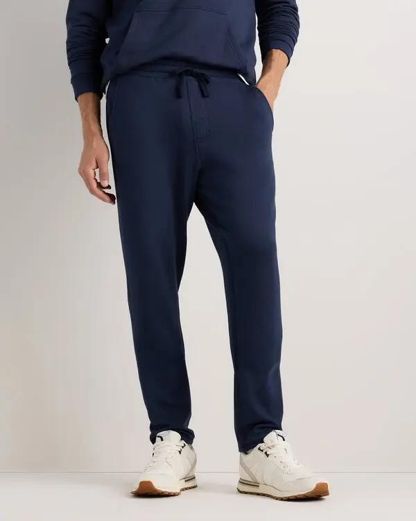 Quince Supersoft Fleece Joggers - Navy