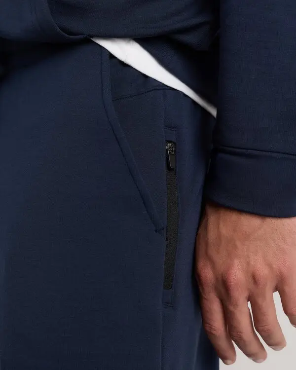 Quince Supersoft Fleece Joggers - Navy