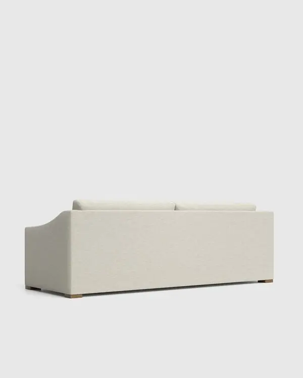 Quince Hollis Slope Arm Sofa - Flax
