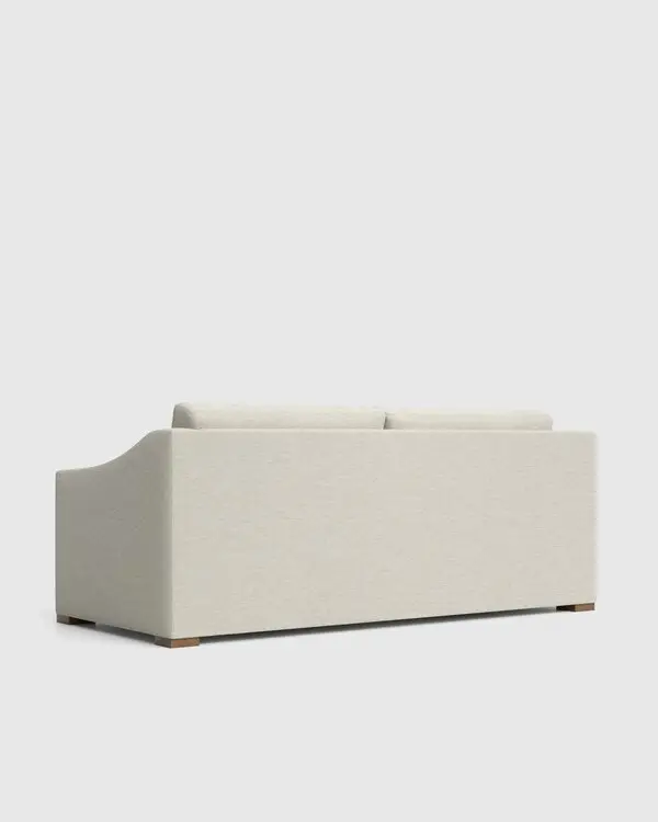 Quince Hollis Slope Arm Sofa - Flax