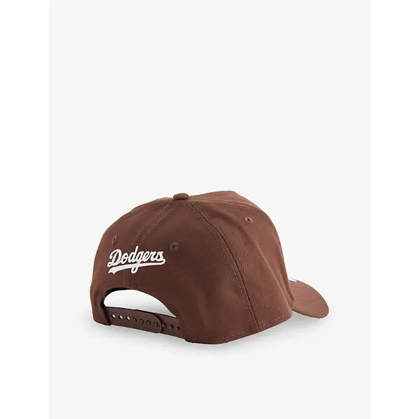New Era La Dodgers Twill Cap - Black