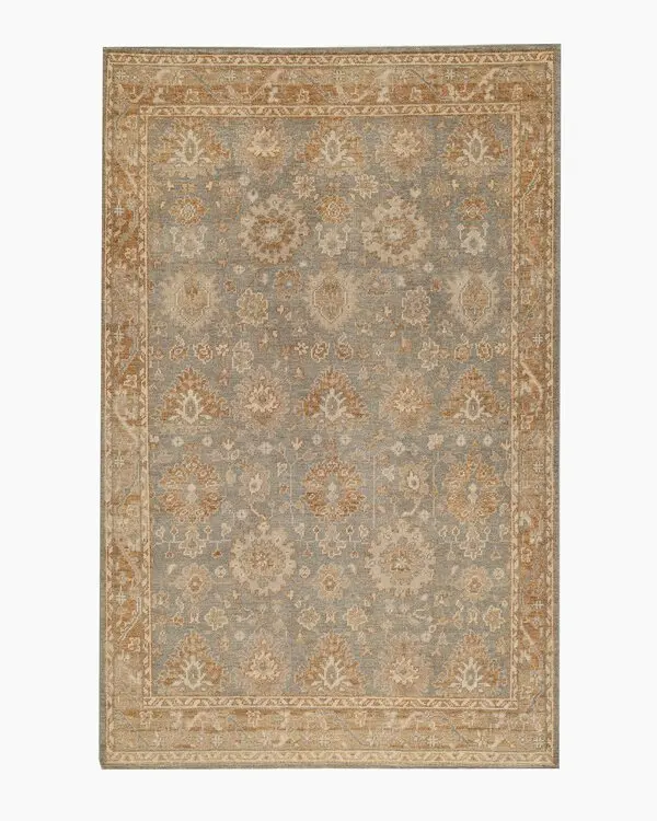 Quince Grayson Hand-knotted Wool Rug - Green