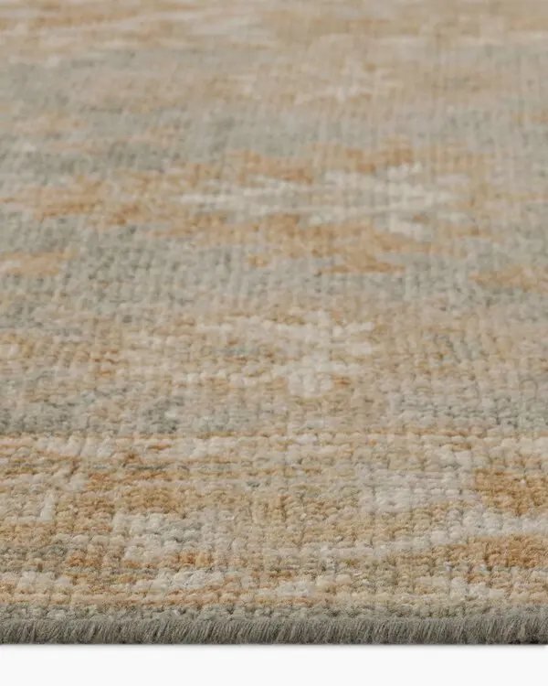 Quince Grayson Hand-knotted Wool Rug - Green