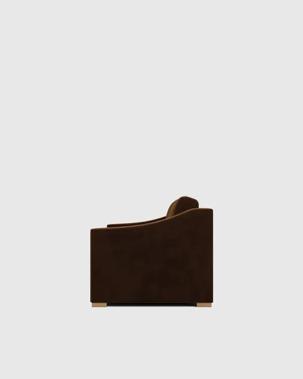 Quince Hollis Slope Arm Sofa - Taupe