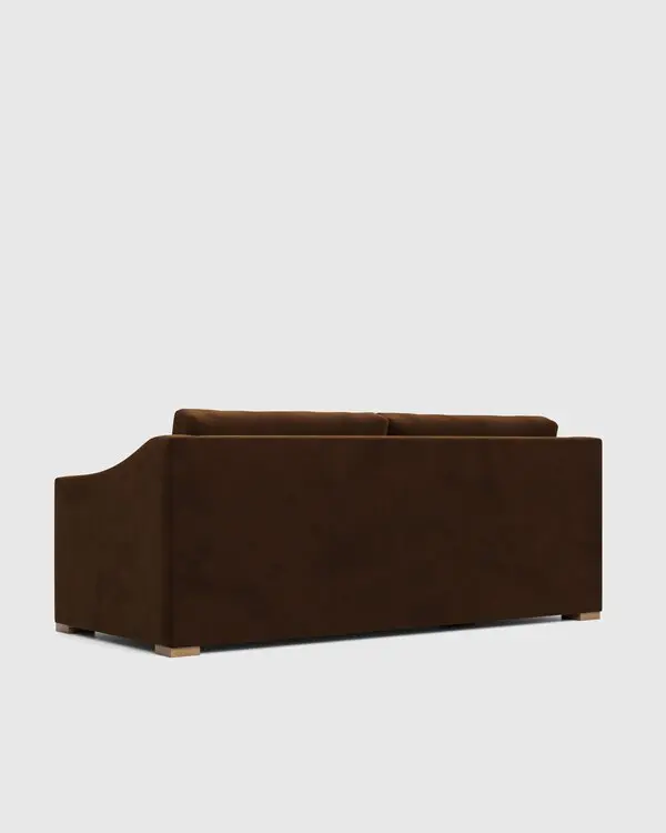 Quince Hollis Slope Arm Sofa - Taupe