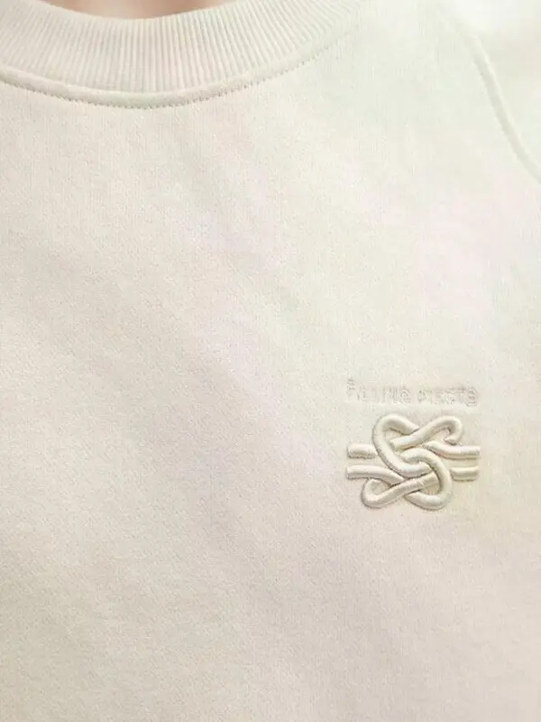 Filling Pieces Logo Embroidered Sweatshirt