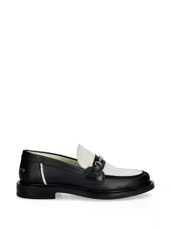 Filling Pieces Logo-detail Loafers