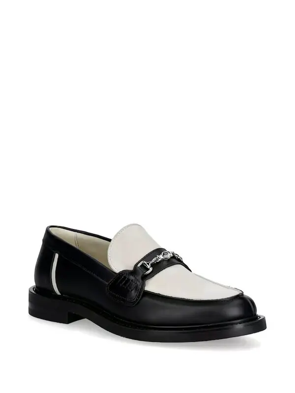 Filling Pieces Logo-detail Loafers