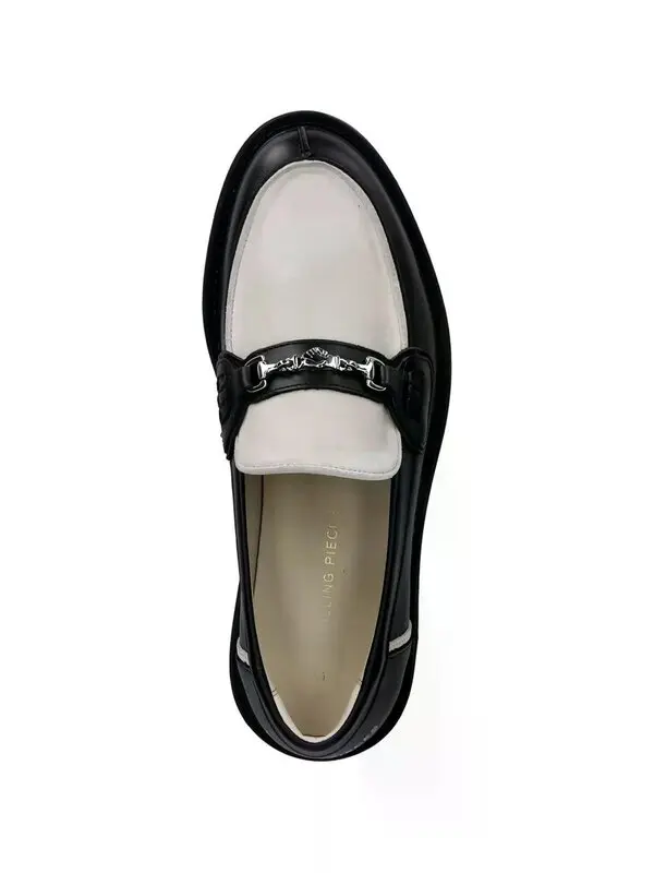 Filling Pieces Logo-detail Loafers