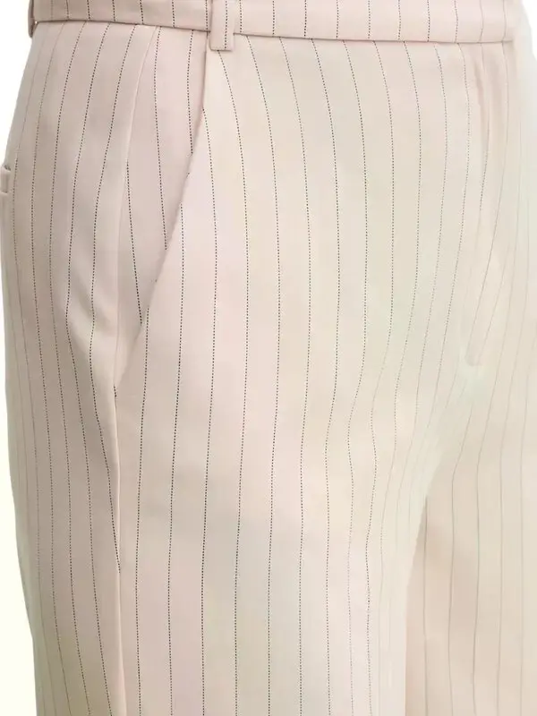 MORGAN Pinstripe Wide Leg Trousers