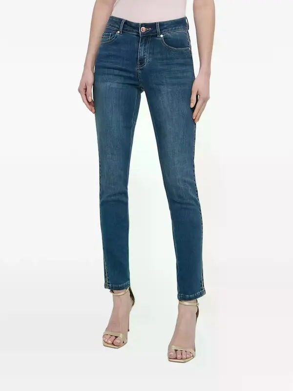 MORGAN Embellished Straight Leg Jeans