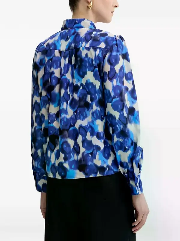 MORGAN Floral Print Shirt