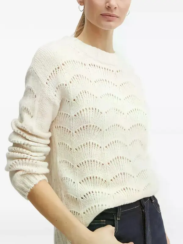 MORGAN Patterned Knitted Jumper