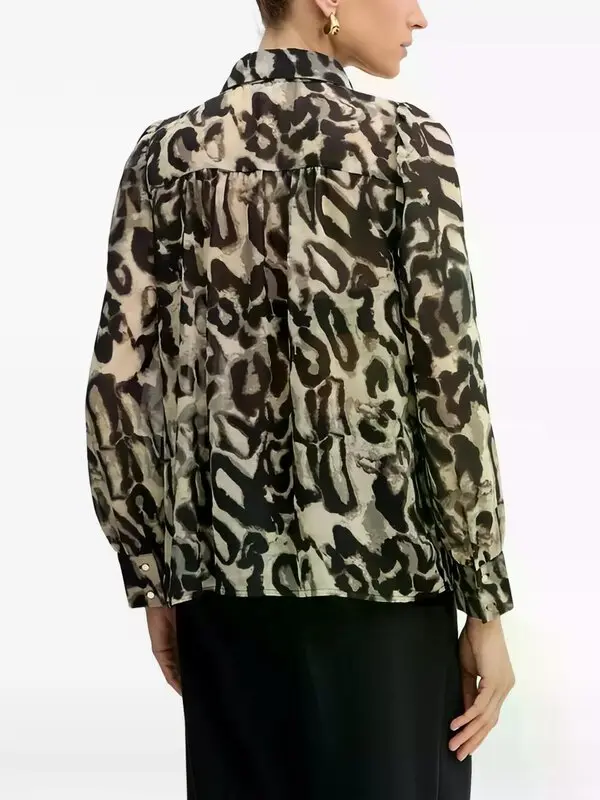MORGAN Patterned Blouse
