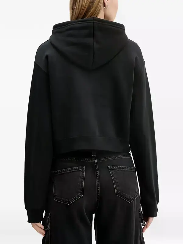 CONVERSE Star Chevron Cropped Hoodie