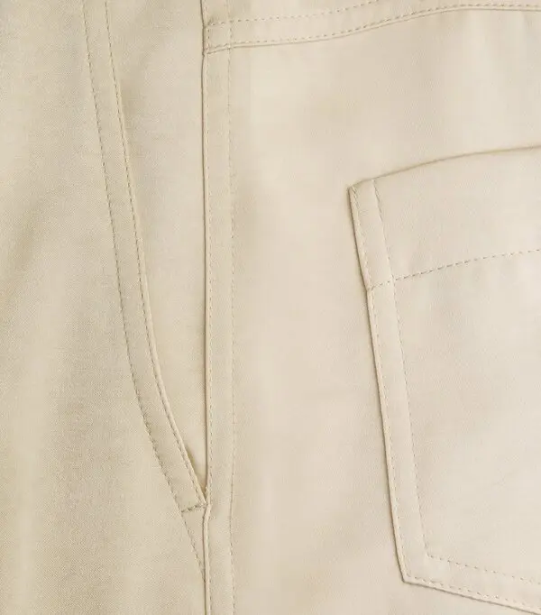 Claudie Pierlot Wide-leg High-rise Trousers