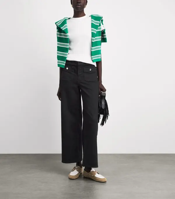 Maje Straight Leg Jeans