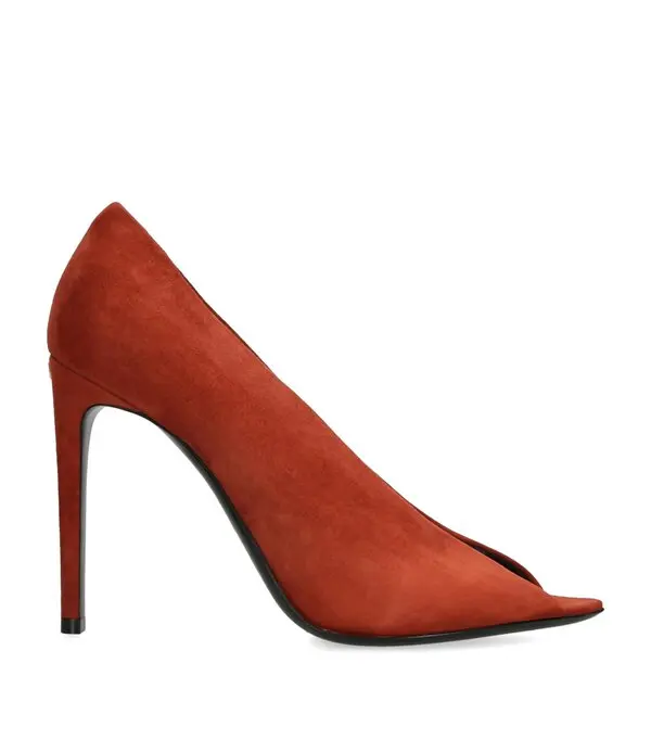 Valentino Garavani Suede Revele Pumps 105 - Brown