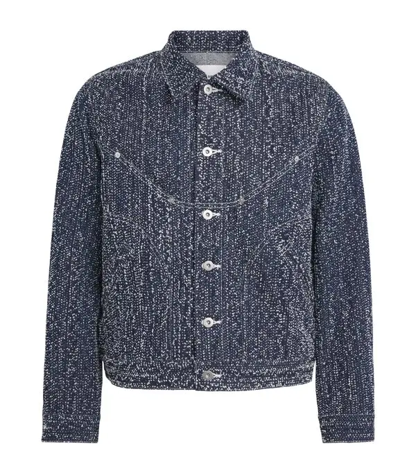 SAGE NATION Speckled Jiji Denim Jacket - Black