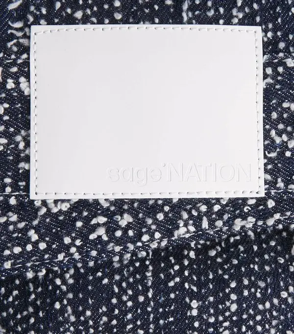 SAGE NATION Speckled Jiji Denim Jacket