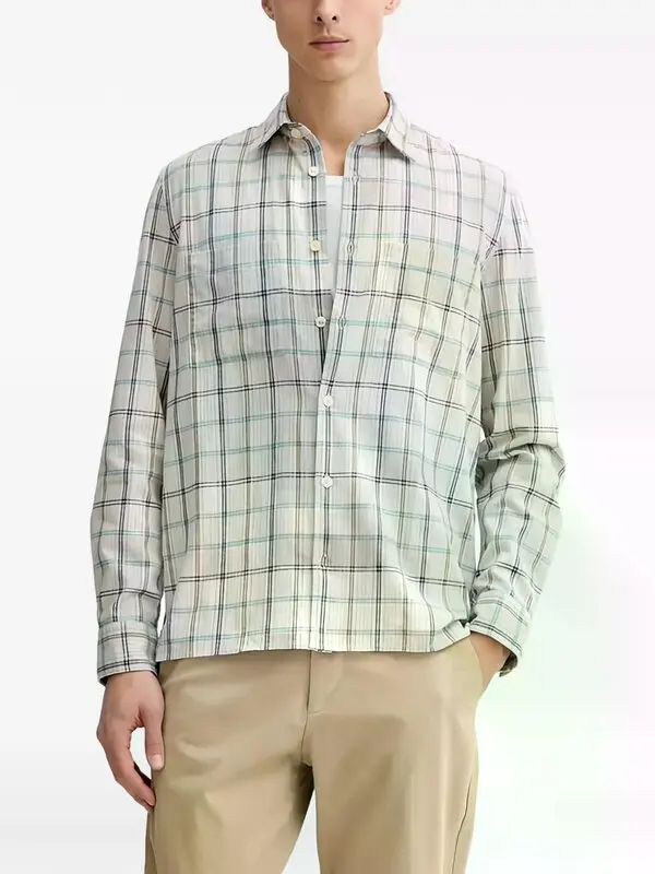 Marc O'polo Check-pattern Shirt - Neutrals