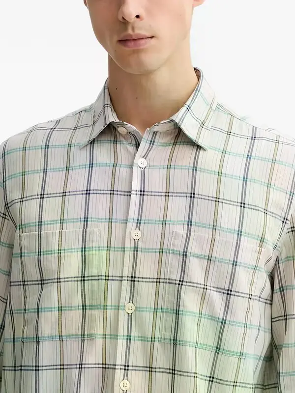 Marc O'polo Check-pattern Shirt - Neutrals