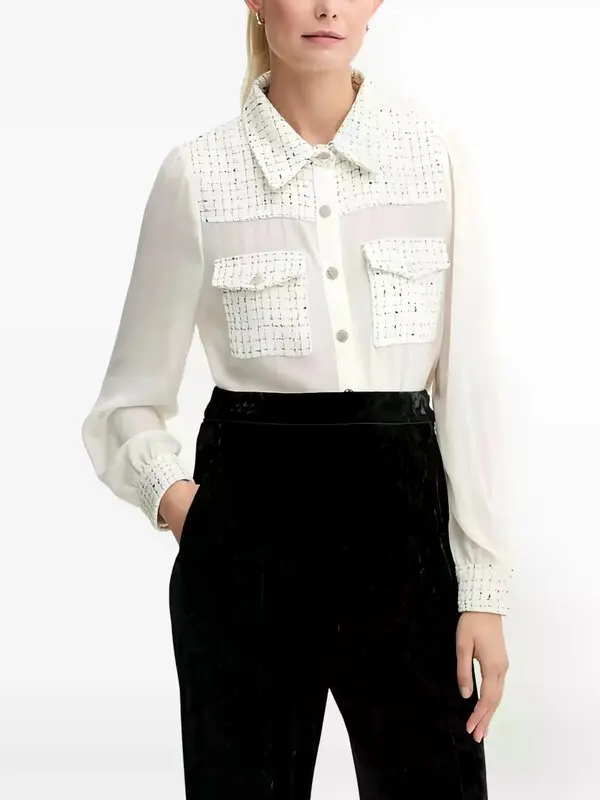 MORGAN Pocket Woven Shirt