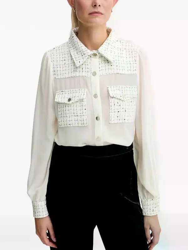 MORGAN Pocket Woven Shirt