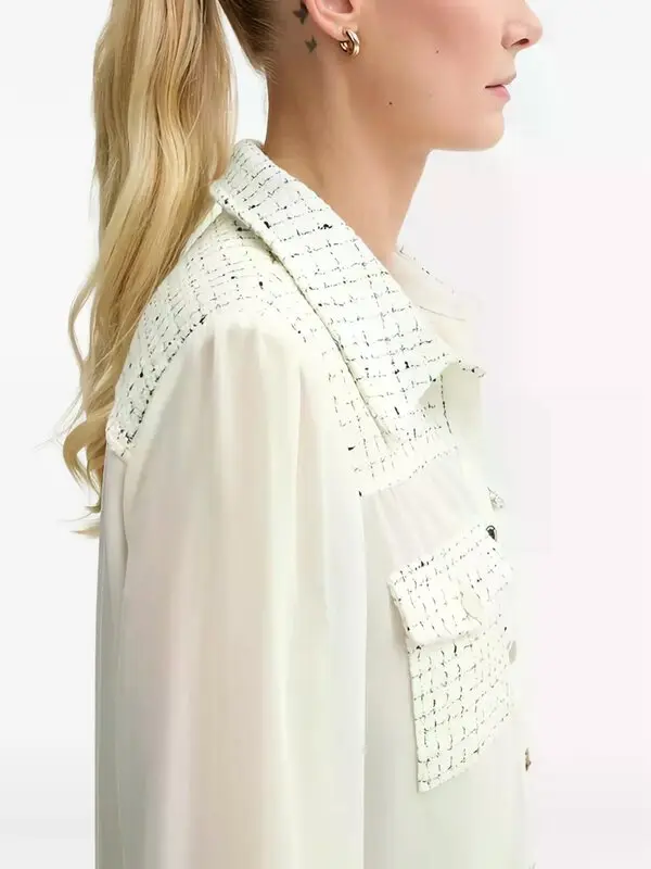 MORGAN Pocket Woven Shirt