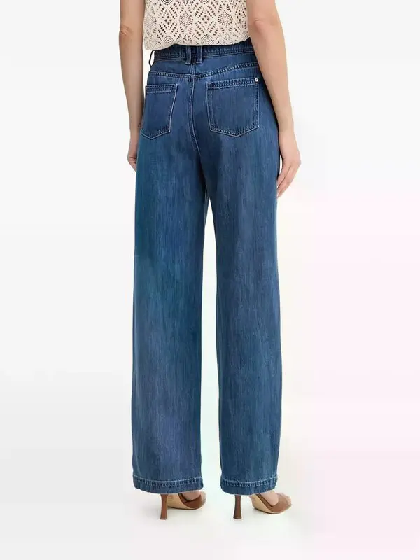 MORGAN Pleated Wide Leg Trousers