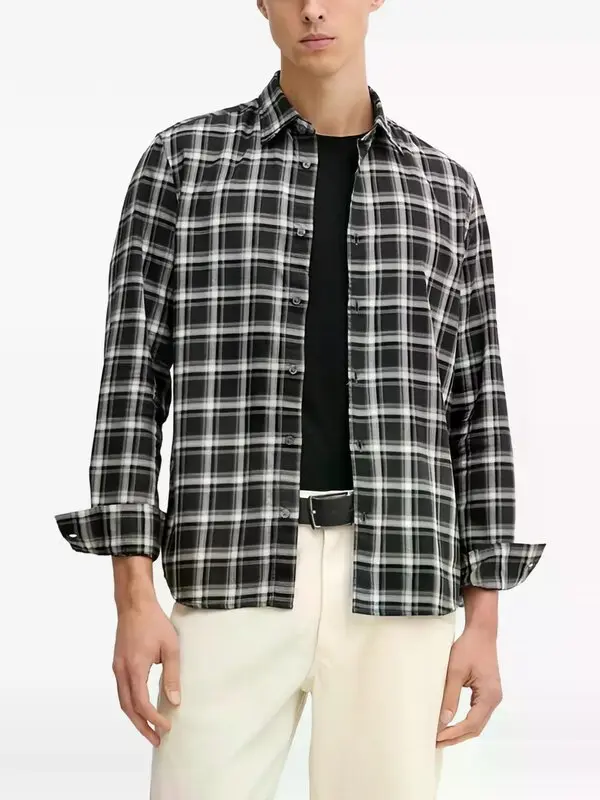 Marc O'polo Check-patterned Shirt - Grey