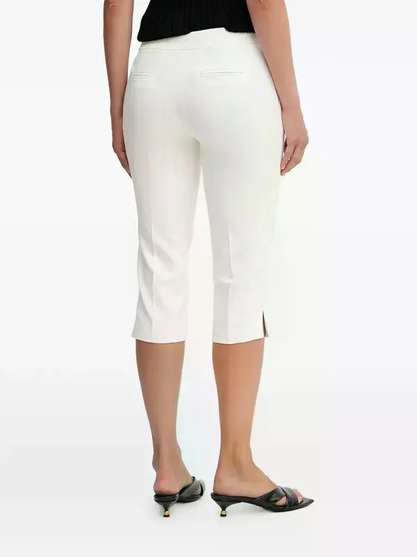 MORGAN Slit-hem Cropped Trousers