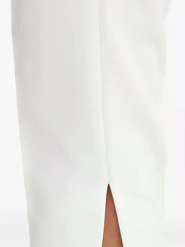 MORGAN Slit-hem Cropped Trousers