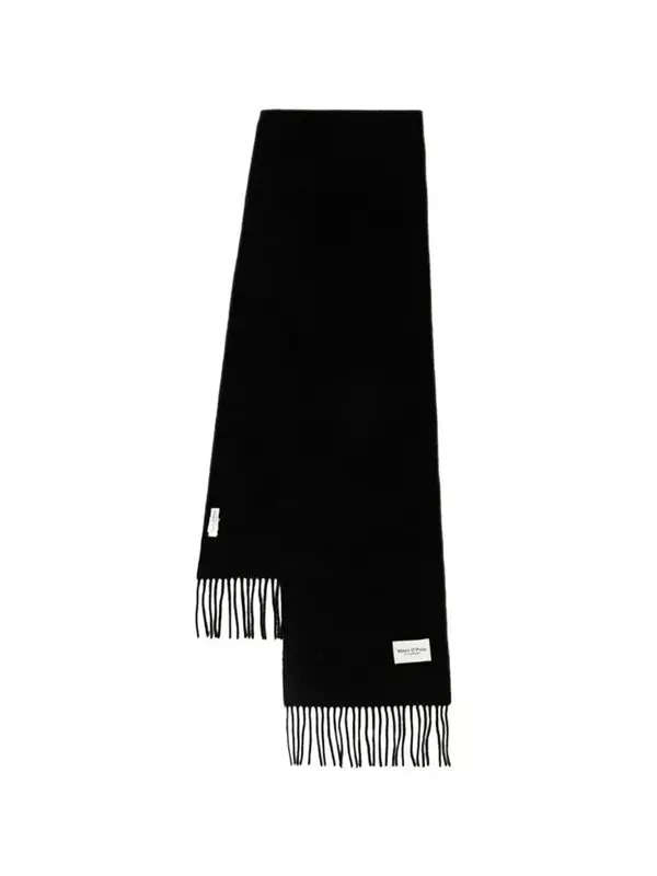 Marc O'polo Fringed Scarf - Black