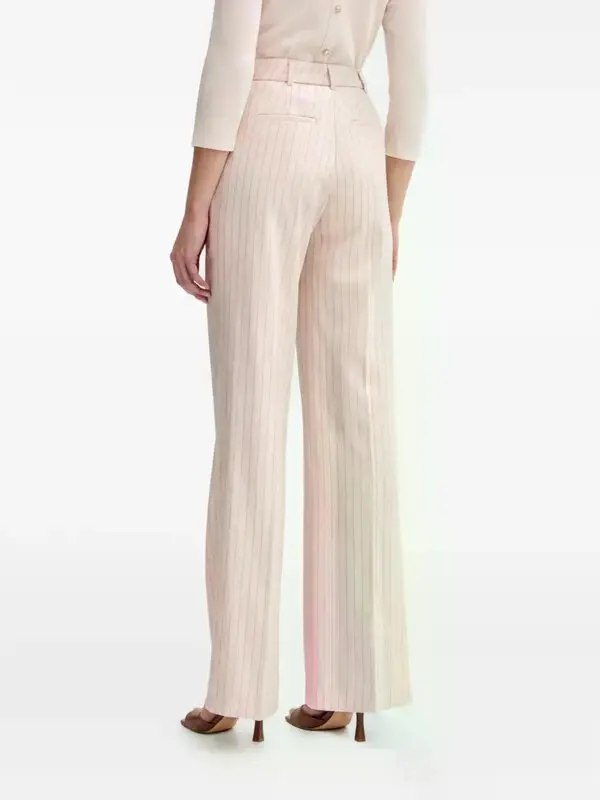 MORGAN Pinstripe Wide Leg Trousers