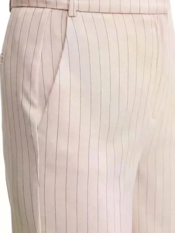 MORGAN Pinstripe Wide Leg Trousers