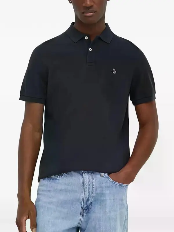 Marc O'polo Logo-detail Polo Shirt - Blue