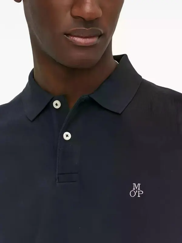 Marc O'polo Logo-detail Polo Shirt - Blue