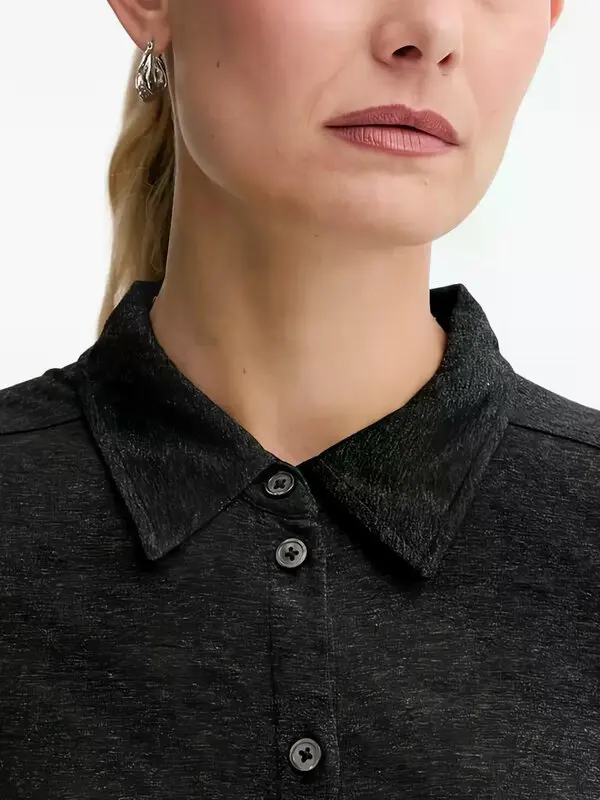 Marc O'polo Button-up Polo Shirt - Grey