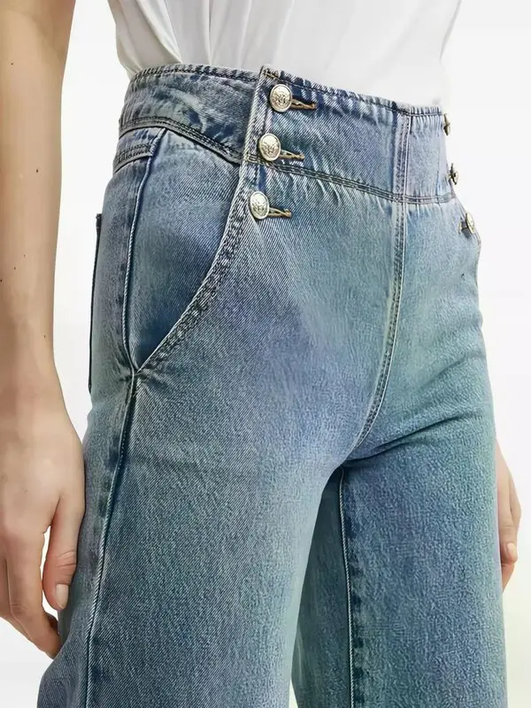 MORGAN High-waist Flared Jeans