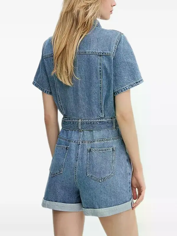 MORGAN Denim Playsuit